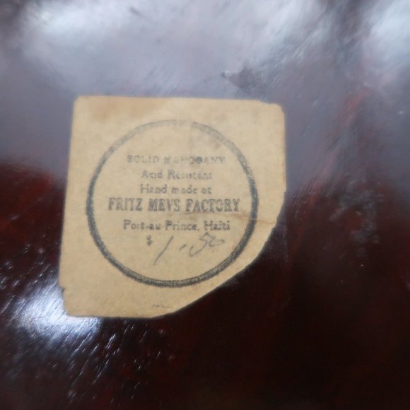 Fritz Mevs Factory | Dining | Fritz Mevs Factory Haiti Solid Mahogany ...